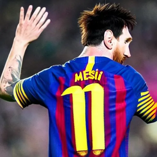 Ronaldo and messi kissing | OpenArt