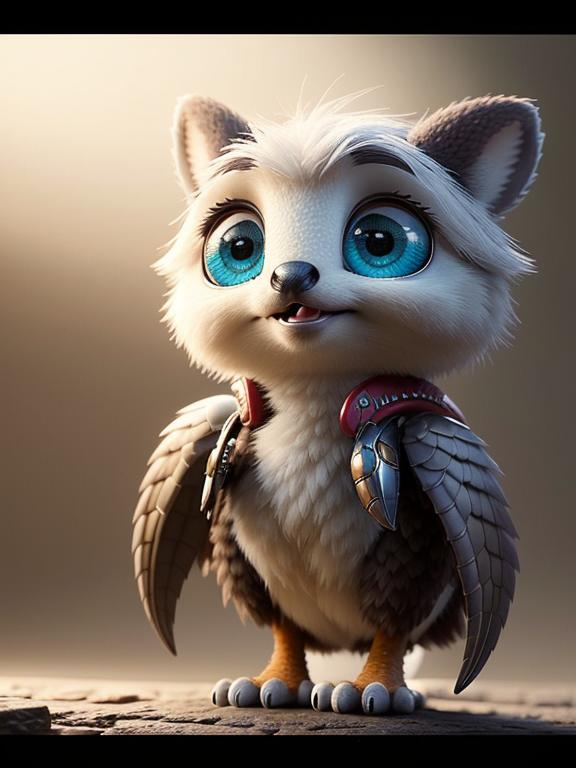 Disney Pixar, exquisite new character, cute predator...