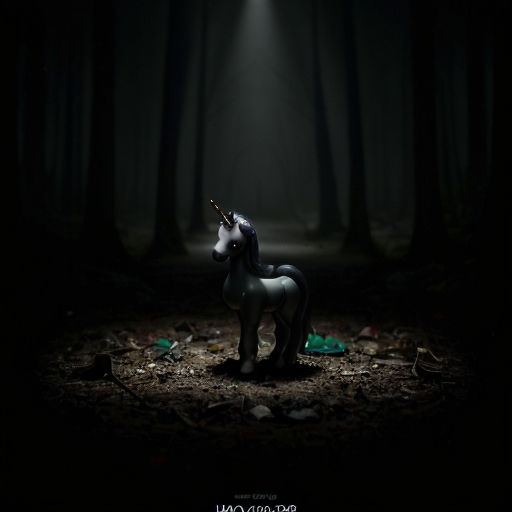 Poster for horror movie. An eerie spotlight reveals...