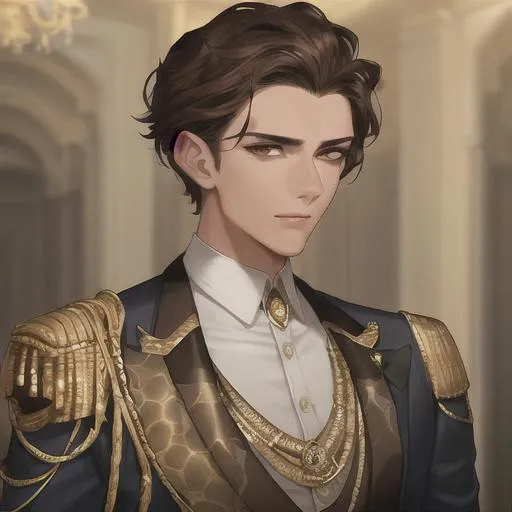 SamDoesArt, young man, manly, handsome, brunette, br...