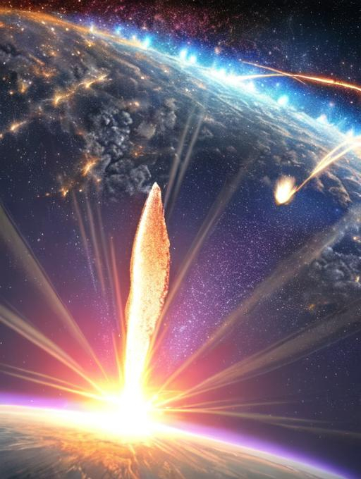 meteor hitting earth | OpenArt