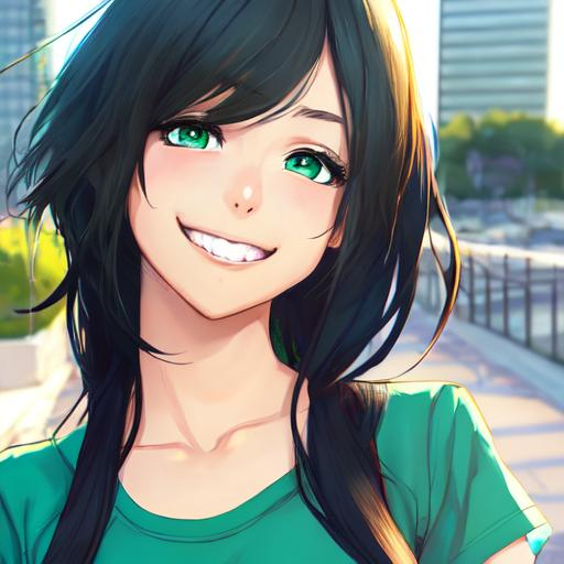 Anime, girl, extremely fine details, face and torso,...