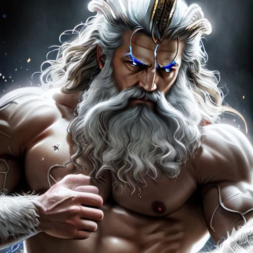 Zeus, (HDR, UHD, 64k, best quality, RAW photograph,...