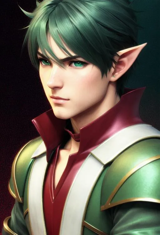 High detailed portrait, digital art style, comic boo... | OpenArt