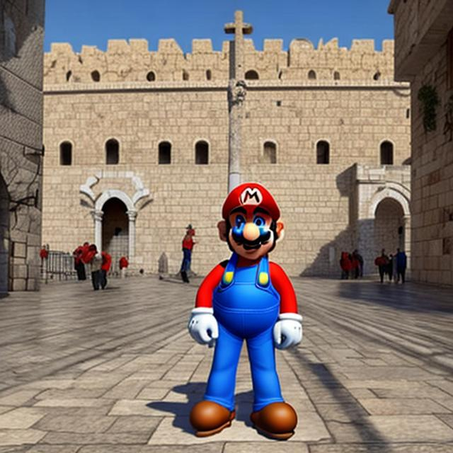 Mario in Jerusalem | OpenArt