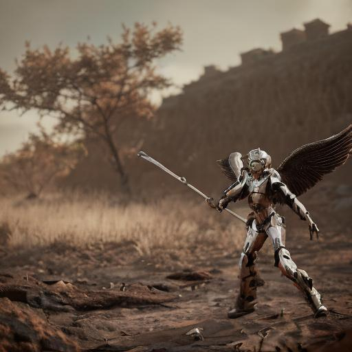 Battle of fallen angels | OpenArt