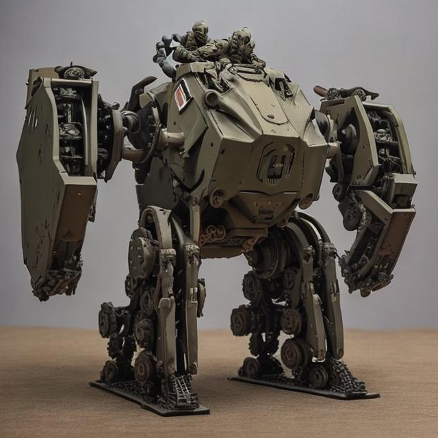 a war mech from ww2
