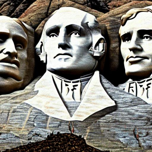 Make Mount Rushmore with an additional head represen... | OpenArt