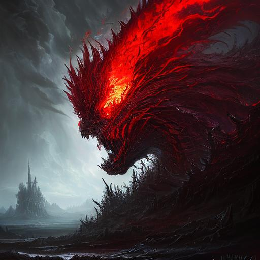 oil painting, hyper realistic, UHD, 8K, horror, face...