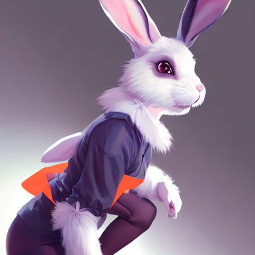 character design full body of an anthropomorphic fur... | OpenArt