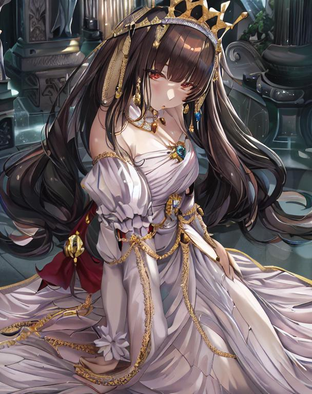 A queen who is pretty