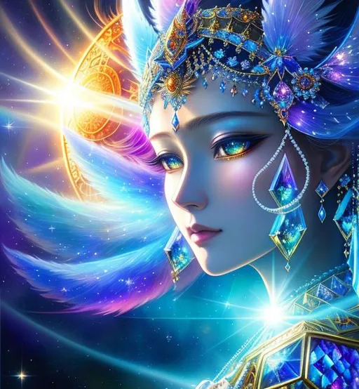 painting of diamond spirit, intricate and hyperdetai... | OpenArt