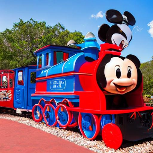 train in disney funny | OpenArt