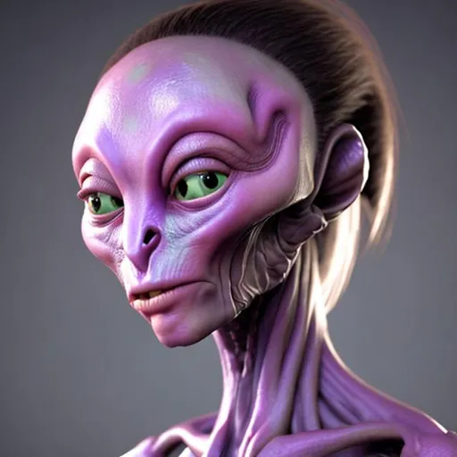 An Attractive female {Grey Alien}, | OpenArt
