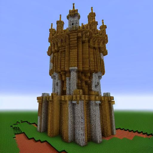 Minecraft castle | OpenArt