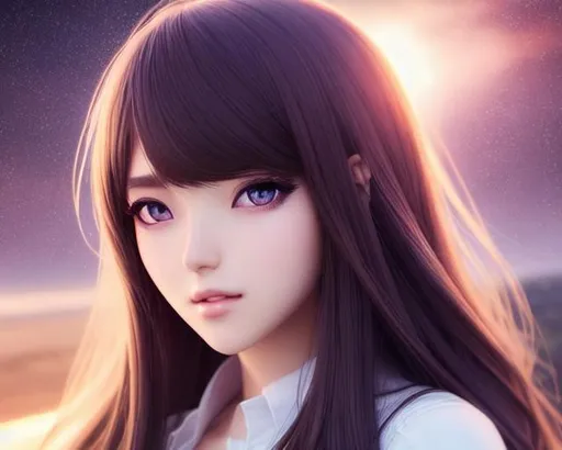 Disney, Pixar art style, CGI, cute girl, asian, blac... | OpenArt