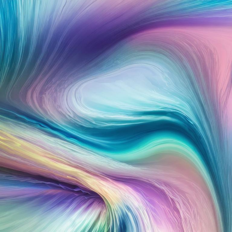 abstract mash of wavy pastel colours through a lens...