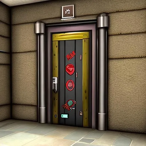 gaming door