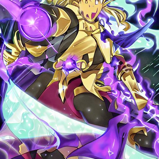 wizard explosion purple | OpenArt