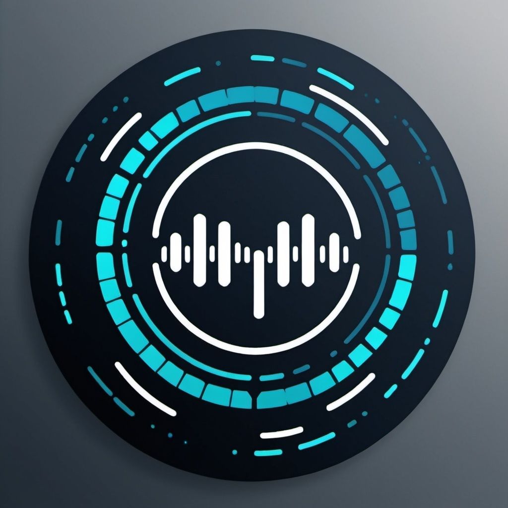 SYSOUNDS in a circular logo with sound waves more cute