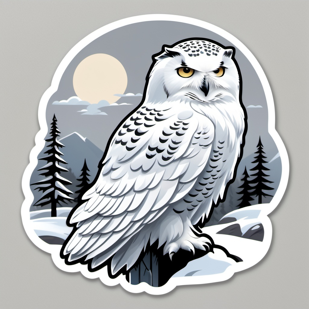 Snowy Owl HEDWIG sitting On Jhon snows shoulder