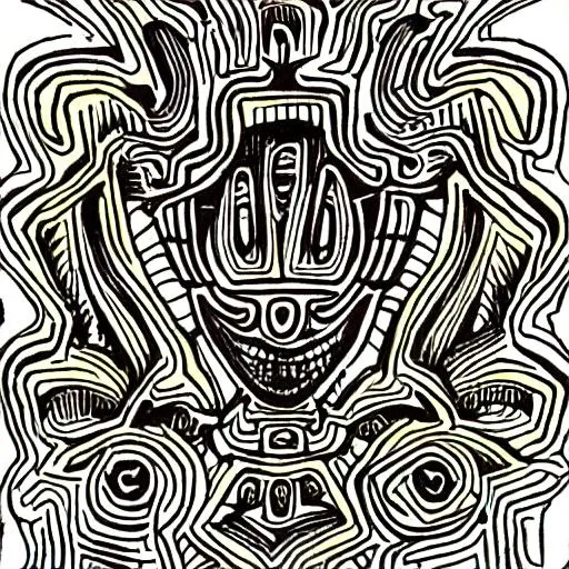 DMT experience drawing | OpenArt