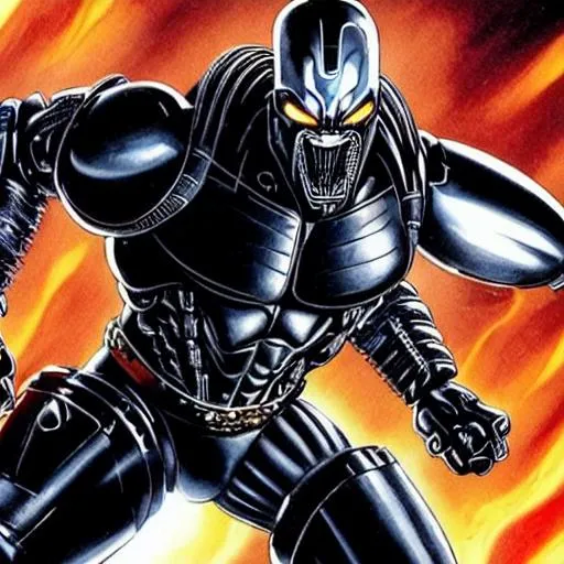 Preda-Terminator is a fearsome and relentless charac... | OpenArt