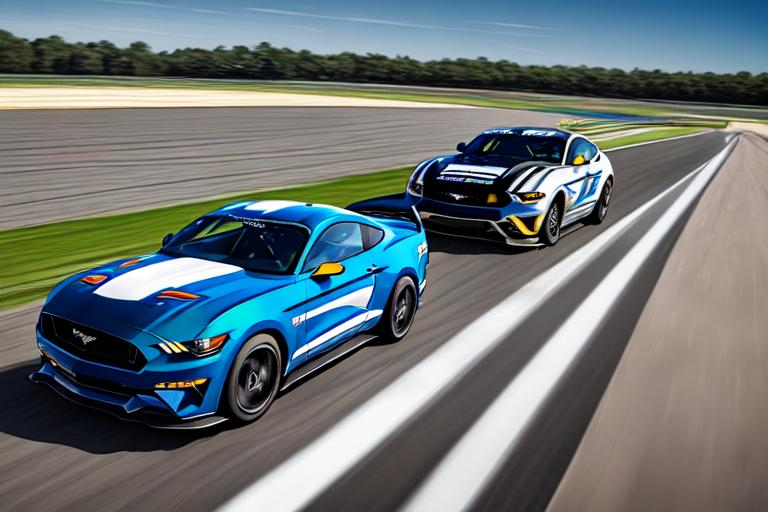 New racing Mustang GT