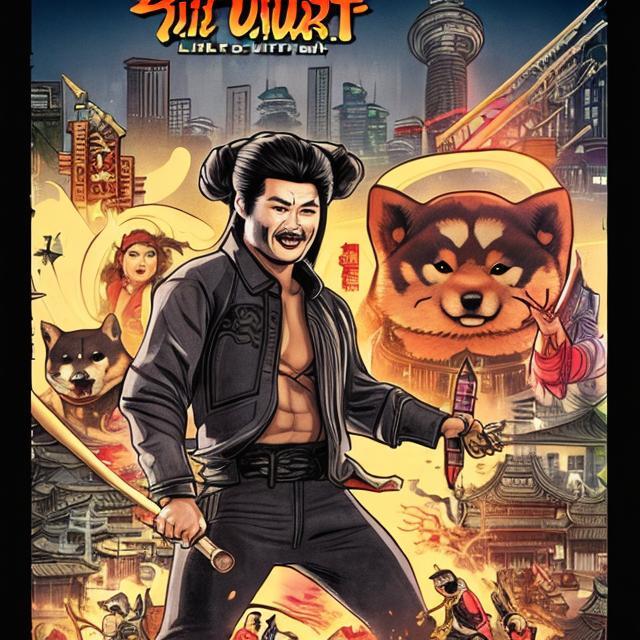 Big trouble in little China with shiba inu | OpenArt