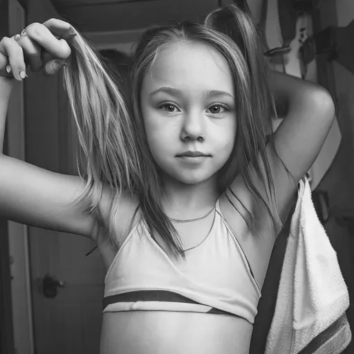 A Girl With Armpit Hair Openart