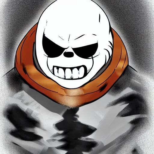 sans eating vanilla ice cream | OpenArt