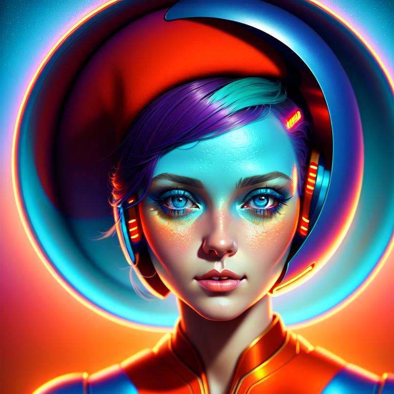 a digital painting of a woman's face, inspired by Mi... | OpenArt