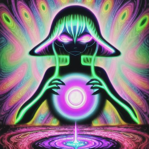 Hypnotic illustration of {object}, hypnotic psychede... | OpenArt