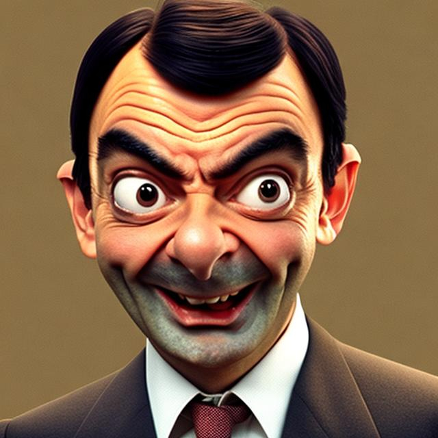 mr bean as a bean