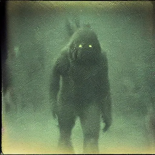 eerie humanoid creature roaming a eerie wonderland,... | OpenArt