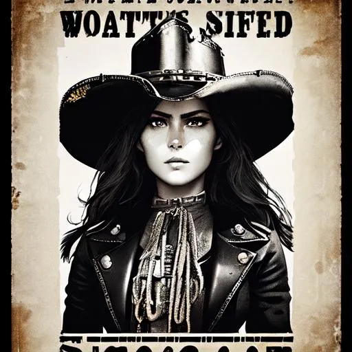 a wild west sherifs poster, bounty poster, wanted de... | OpenArt