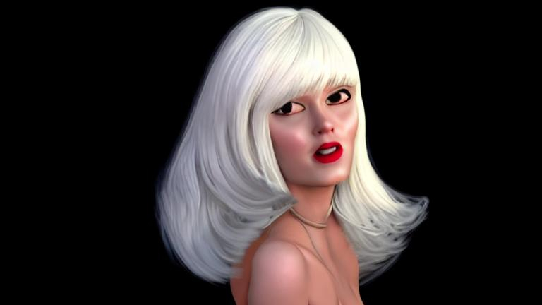 woman in photo starring in pulp fiction as a disney... | OpenArt