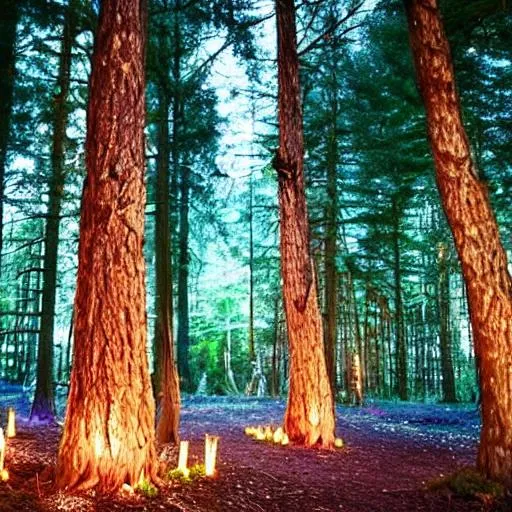 Enchanted forest scary