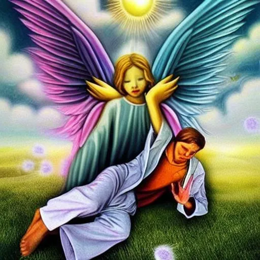 Transform the idea of heaven into a surreal masterpi... | OpenArt