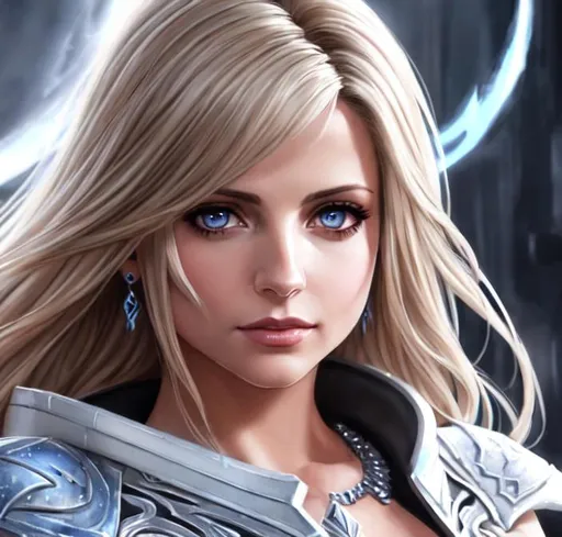 Modern movie poster, a final fantasy watercolor full... | OpenArt