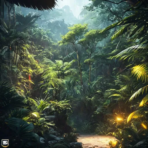 predator yajuta in the jungle, unreal engine, octane... | OpenArt