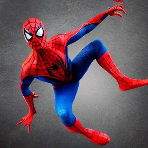 spider-man dynamic fighting pose against enemy, digi... | OpenArt