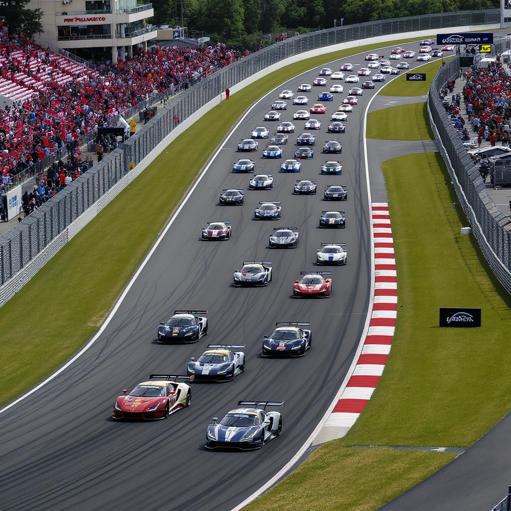 A professional racing circuit hosting an internation...