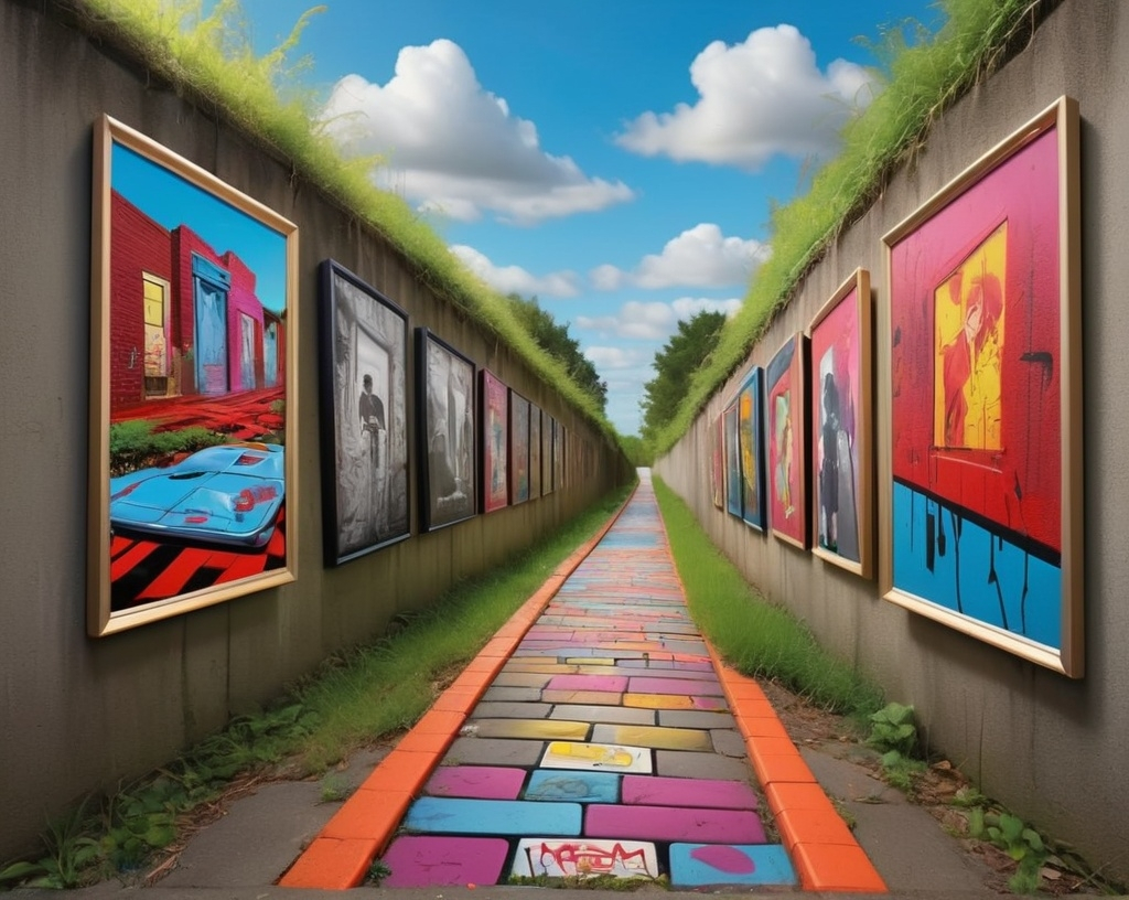 An imaginative pathway leads to a journey down memor...