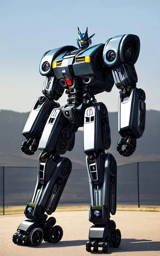 hyper realistic photo of the transformer with female... | OpenArt