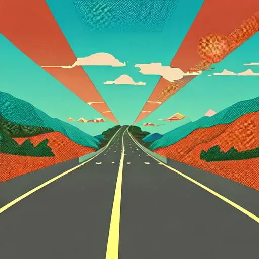 retro road