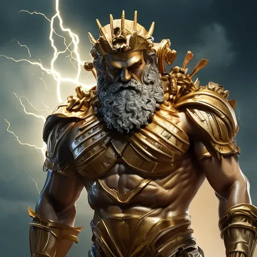 zeus god as humble-bee, high details, cinematic ligh...