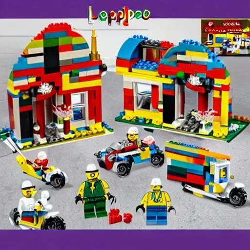 poppy playtime lego set | OpenArt