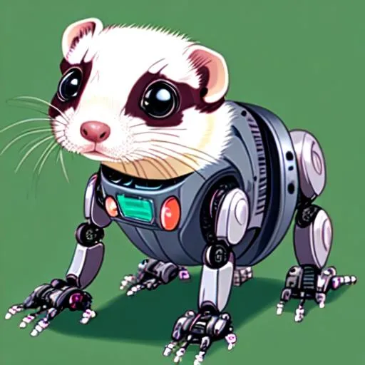A cat and a rat with an ai robot | OpenArt