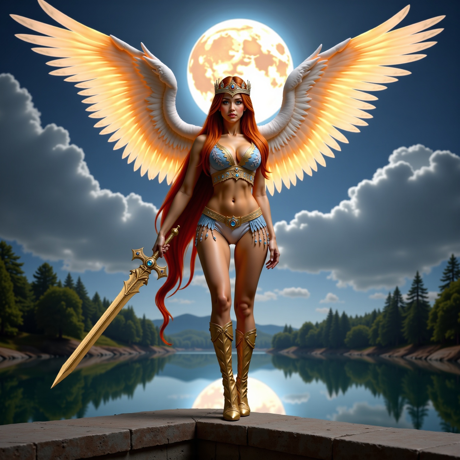 @A2mqLKVQiMwDbkPsm0Zm Scottish Angel wearing a glori...